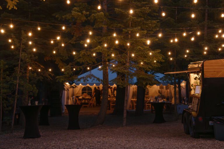 Bend Lighting Rentals for Events: String Lights & Chandeliers